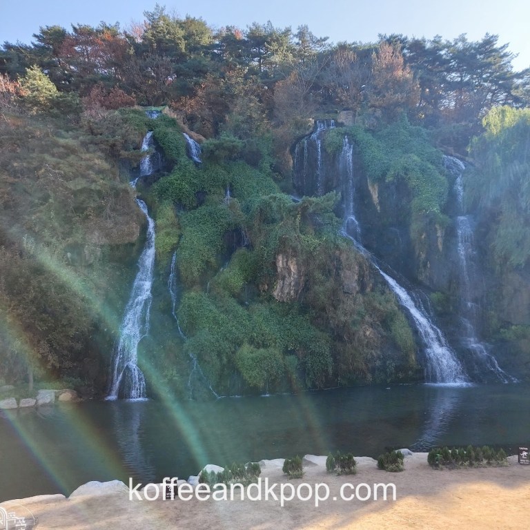 Cafe Pokpo: Sip Lattes by a Waterfall – Koffee & Kpop