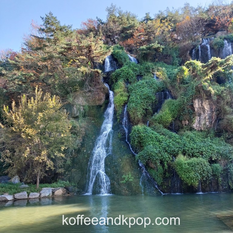 Cafe Pokpo: Sip Lattes by a Waterfall – Koffee & Kpop